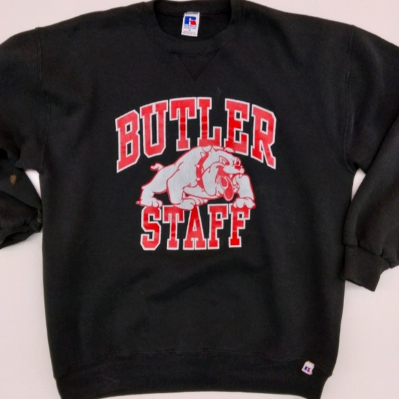 Russell Athletic | Sweaters | Butler College Crewneck | Poshmark